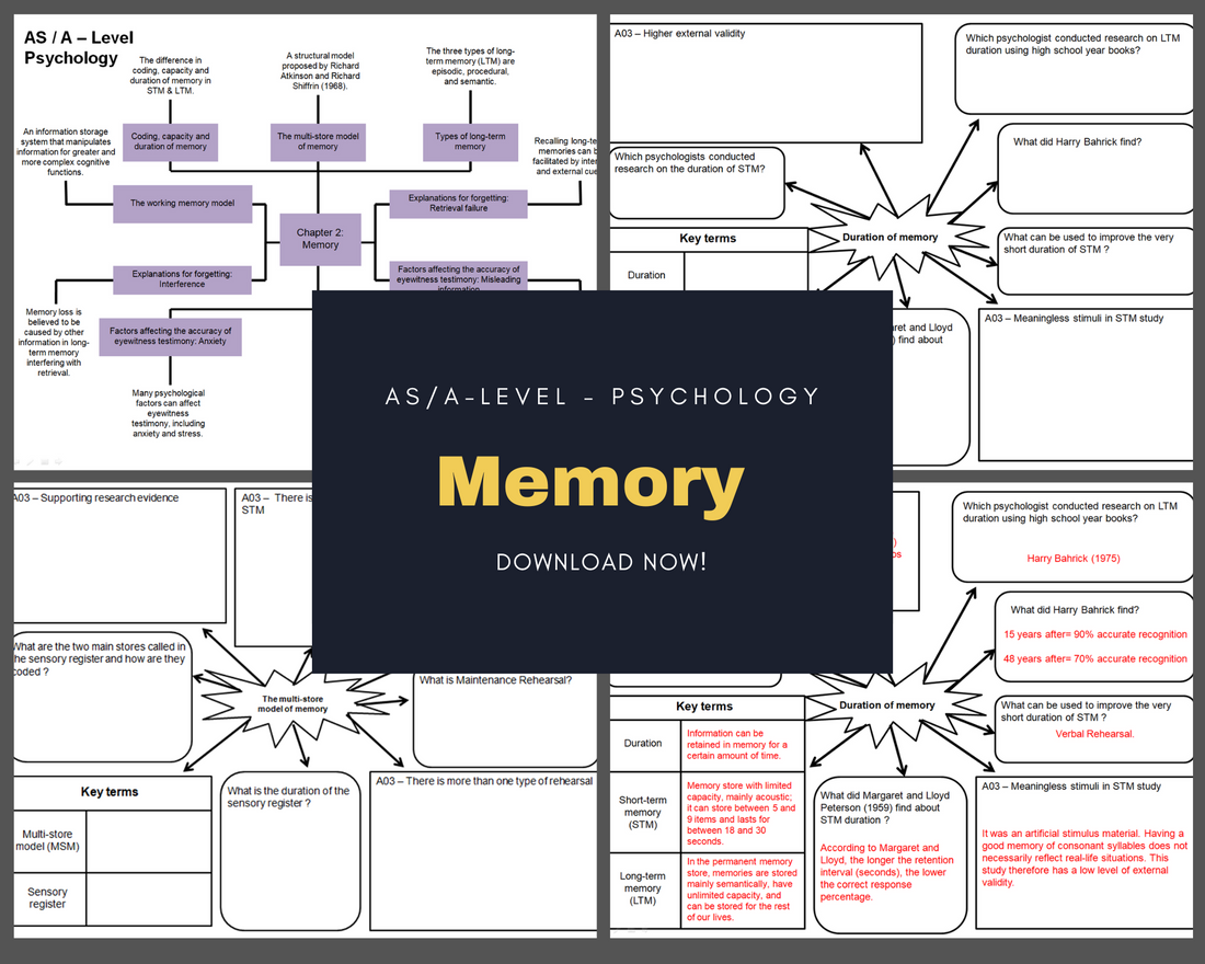 Memory - Mind Maps – Stockley academia
